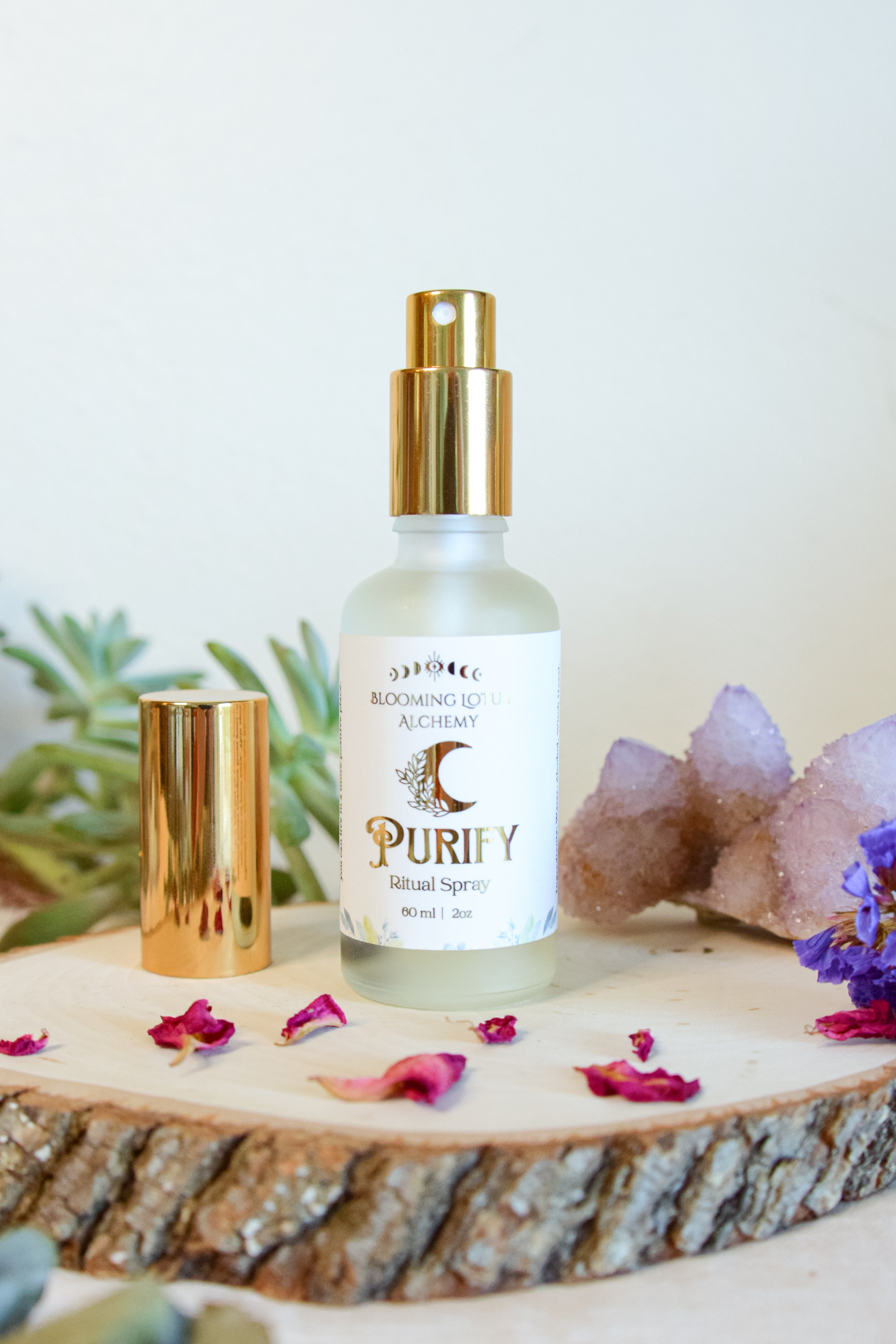 Purify Ritual Spray – Blooming Lotus Alchemy